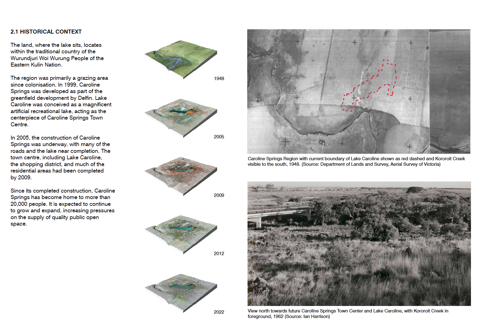 Lake Caroline Masterplan and Activation Strategy | TCL