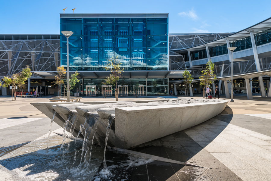 Adelaide Airport Water Feature | TCL
