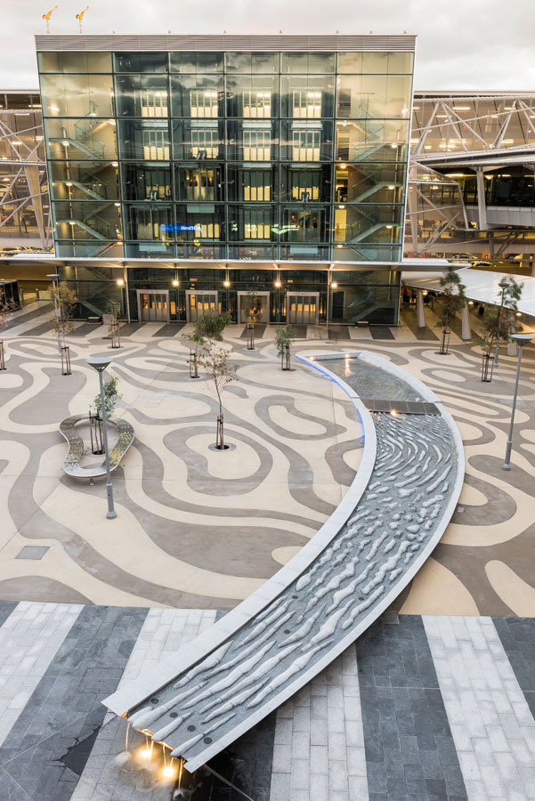 Adelaide Airport Water Feature | TCL