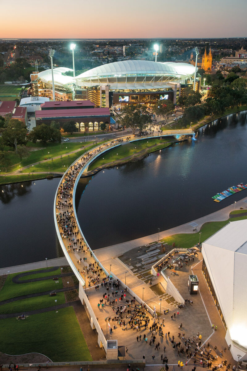 Adelaide Riverbank Pedestrian Bridge | TCL