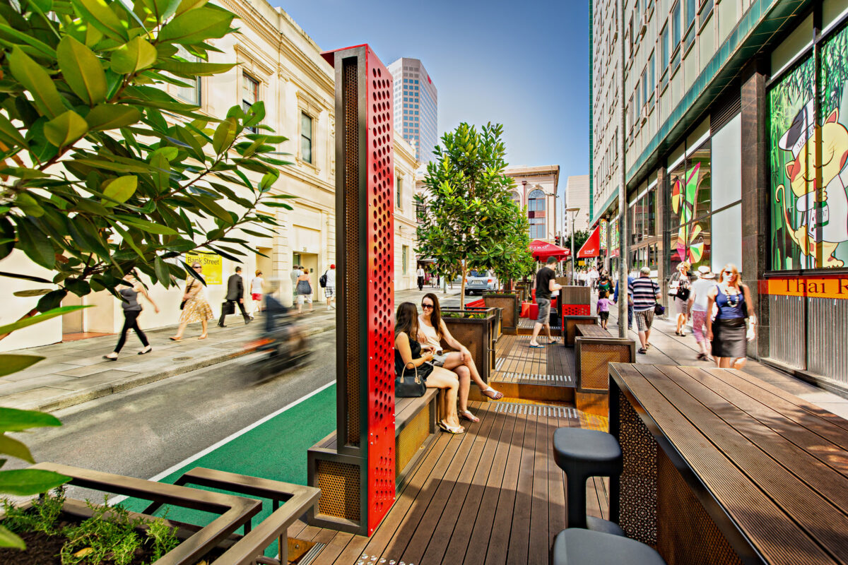 Bank Street Parklet | TCL