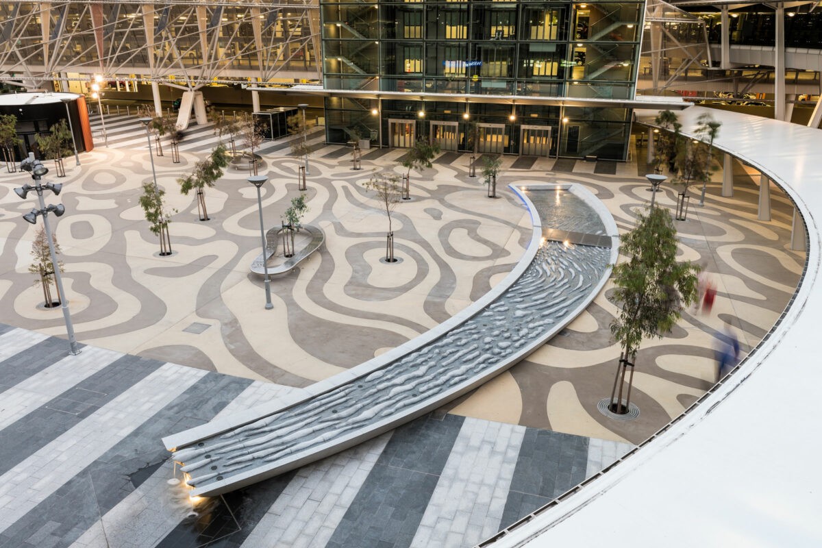 Adelaide Airport Water Feature | TCL
